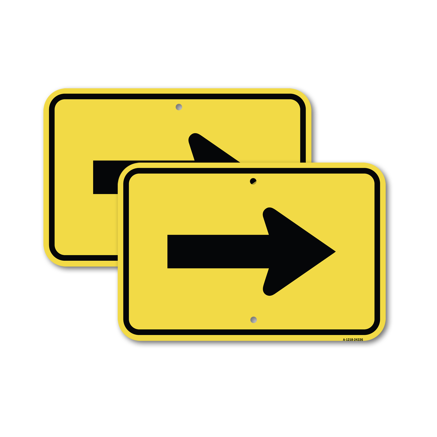 Arrow (Left or Right) Heavy Gauge Aluminum Parking Sign Rust Proof | eBay