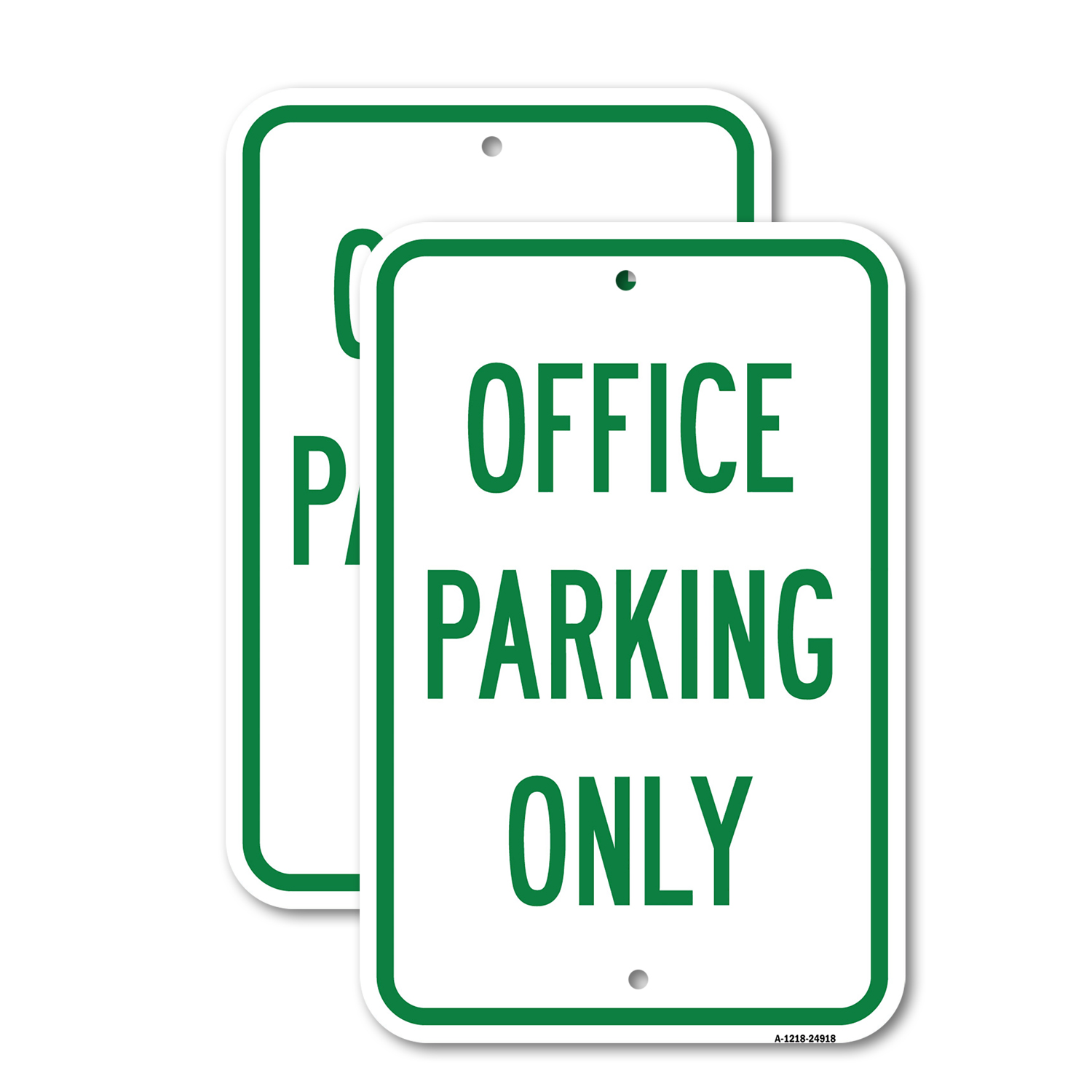 Office Parking Only Heavy Gauge Aluminum Parking Sign Rust Proof | eBay