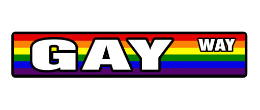GAY Street Sign Metal Plastic Decal homosexual same sex lesbian ...